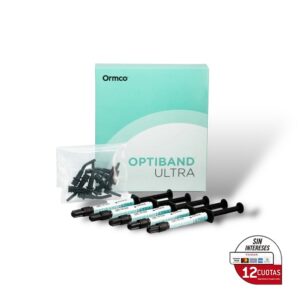 Optiband Ultra 5 Jeringas Color Azul - Cemento para bandas. - Dentica